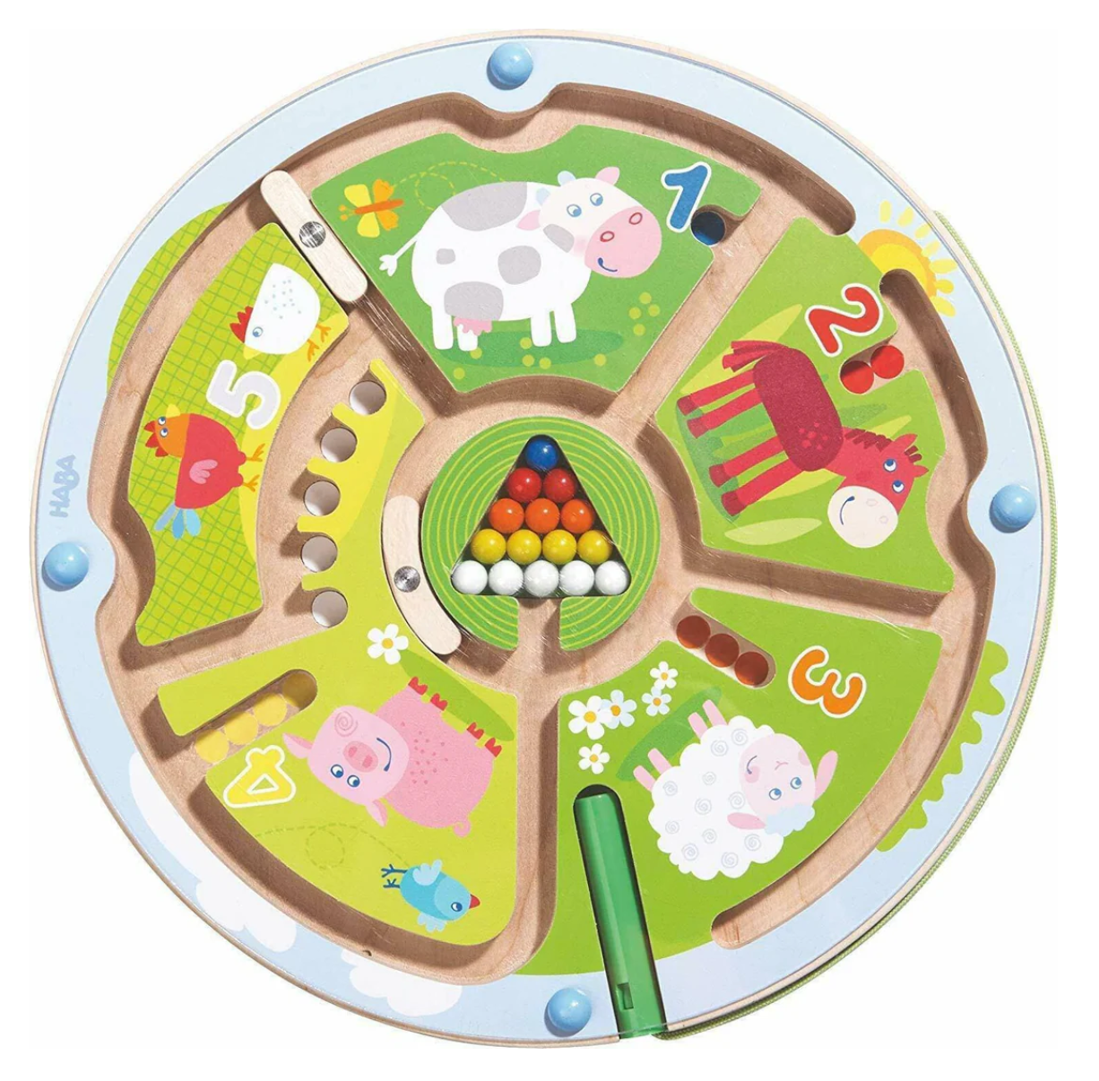 HABA Number Maze Magnetic Game – Kazka Toys