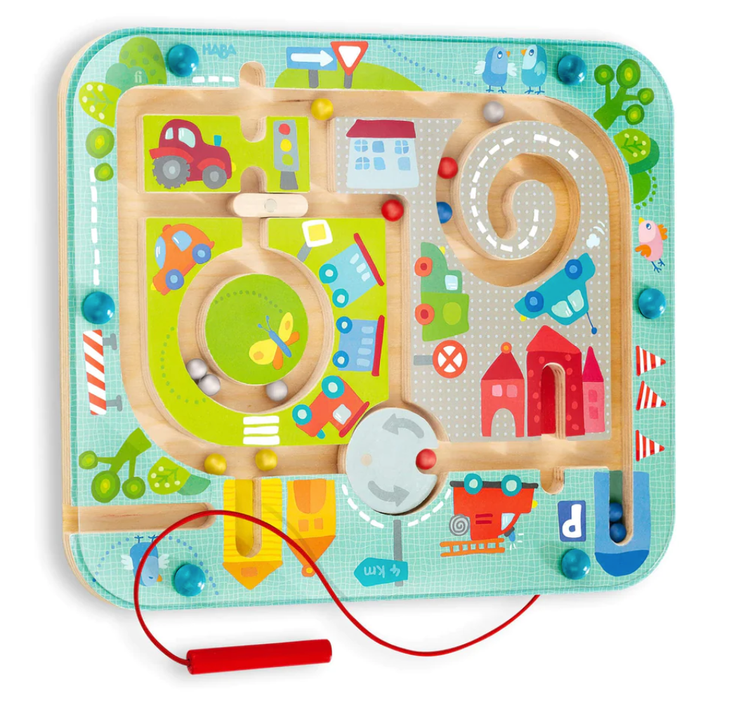 HABA Town Maze Magnetic Puzzle Game – Kazka Toys