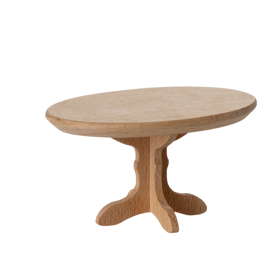 Oval coffee table, Mouse - Nature by Maileg – Kazka Toys