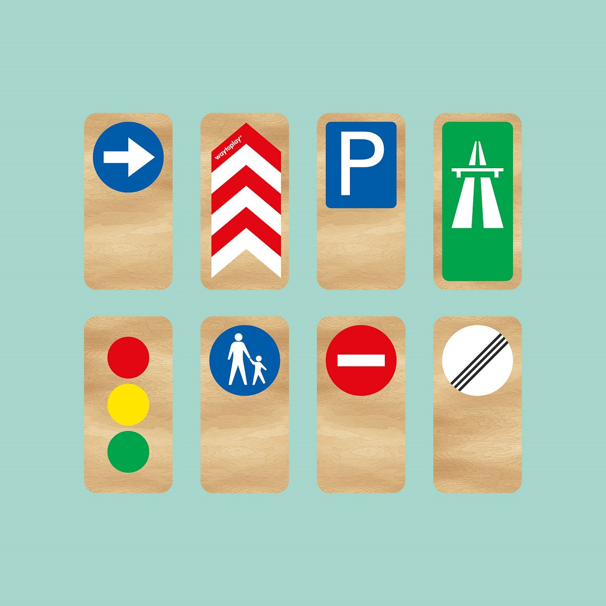 Road Blocks - Traffic Signs By waytoplay – Kazka Toys